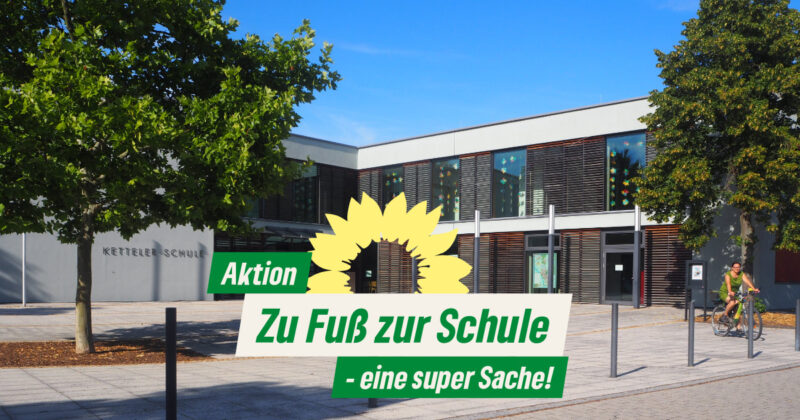 Zu-Fuß-zur-Schule-Aktion – Eine super Sache – Grüne Kleinostheim